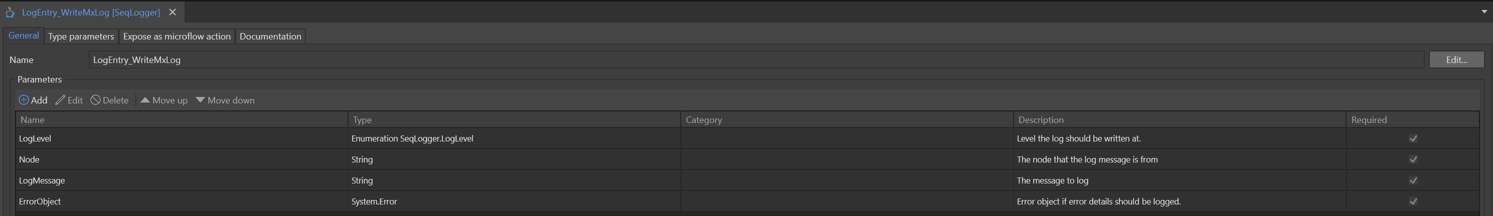 Semantic/Structured logging in Mendix