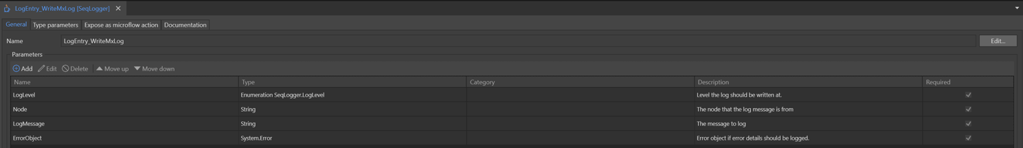 Semantic/Structured logging in Mendix