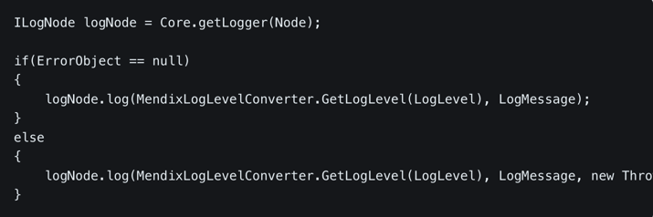 Semantic/Structured logging in Mendix