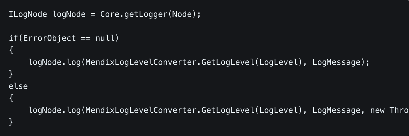 Semantic/Structured logging in Mendix